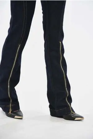 Versace Zip-detailed Jeans