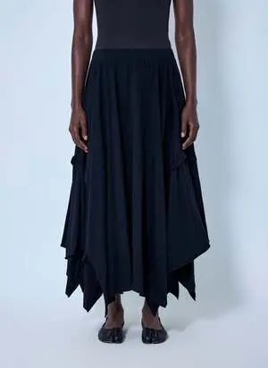 Yohji Yamamoto Draped Skirt A