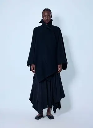 Yohji Yamamoto Draped Skirt A