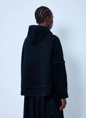 LIMI FEU Pile Out Seam Design Jacket