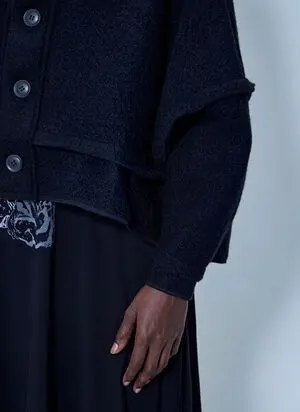 LIMI FEU Pile Out Seam Design Jacket