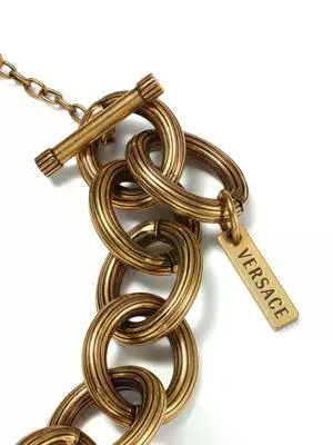 Versace Medusa-pendant Chunky-chain Necklace