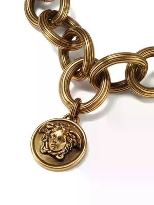 Versace Medusa-pendant Chunky-chain Necklace