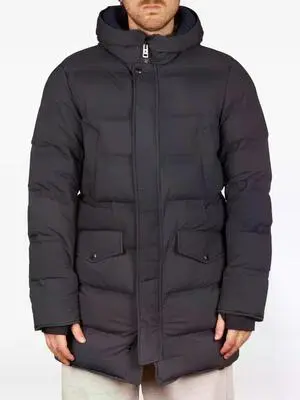 KIRED Padded Hooded Jacket - Blue