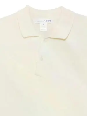 Comme Des Garçons Asymmetric-hem Polo Shirt