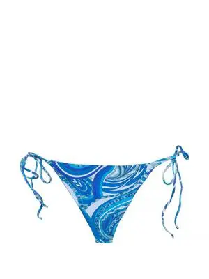 Faithfull The Brand Leo Paisley-print Bikini Bottoms