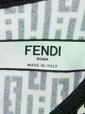 Fendi Ff-print Bodysuit