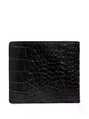 Versace Medusa Leather Wallet - Black