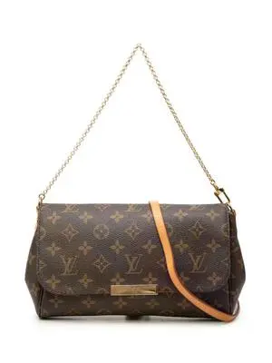 LOUIS VUITTON 2017 Monogram Favorite Mm Satchel - Brown