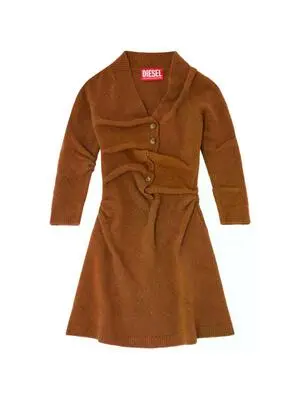 DIESEL® Ruched-detail Button-up Dress