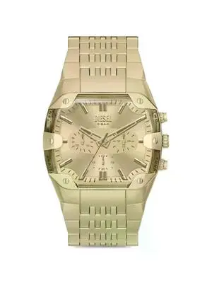 DIESEL® Spiked Cushion -tone Stainless Steel Watch - Gold