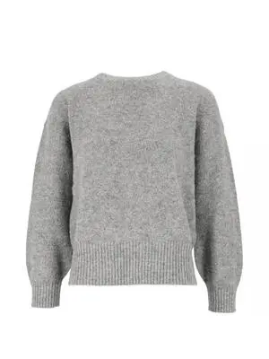 KANGRA Oversized Crew-neck Sweater - Grey