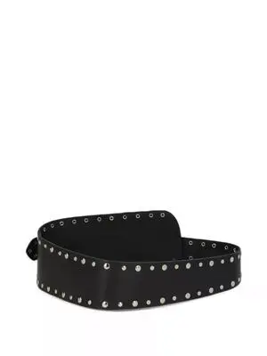 Gimaguas Iris Studded Leather Belt