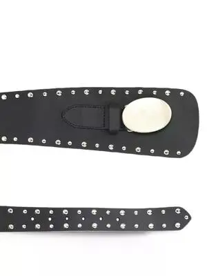 Gimaguas Iris Studded Leather Belt