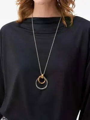 Versace Greca Ring Necklace