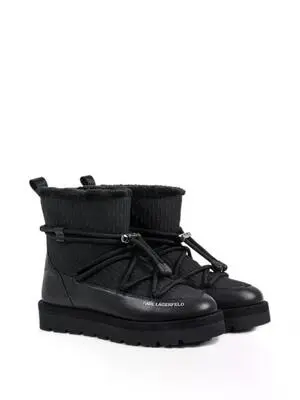 Karl Lagerfeld Thermo Lace-detail Boots