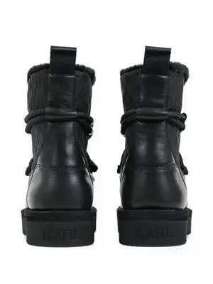 Karl Lagerfeld Thermo Lace-detail Boots