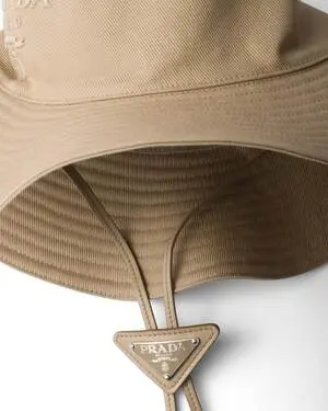 Prada Wide-brimmed Drill Hat