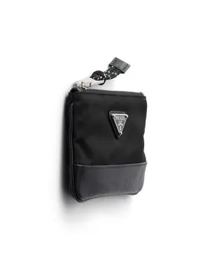 Prada Re-nylon And Saffiano Mini Pouch