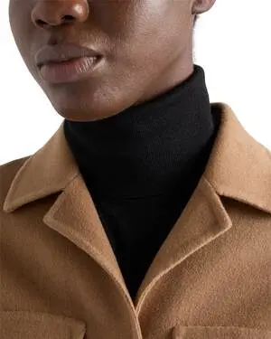 Prada Worsted Wool Turtleneck Sweater