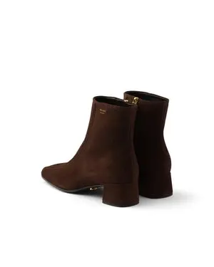 Prada Suede Ankle Boots