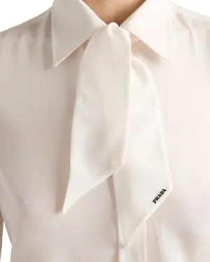 Prada Crepe De Chine Shirt