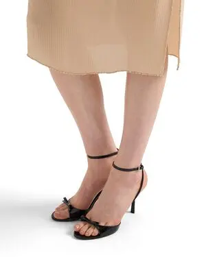 Prada Patent Leather Sandals