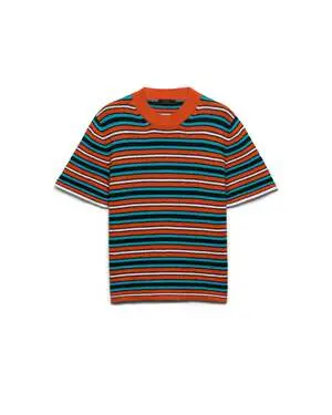 Prada Cashmere Crew-neck Sweater - Orange
