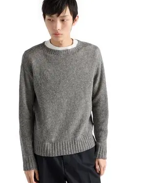 Prada Wool Boat-neck Sweater