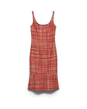 Prada Tweed Dress - Red