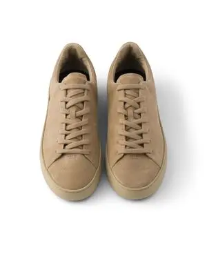 Prada Court Suede Sneakers