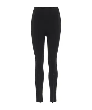 Wardrobe.NYC High-waisted Skinny Casual Pants - Black