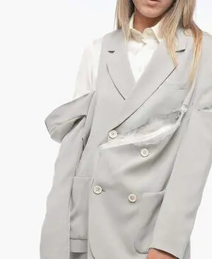 Undercover Cut-out Double-breasted Blazer