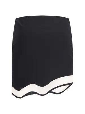 NENSI DOJAKA Wave Hem Mini Skirt