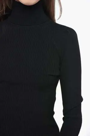 Wardrobe.NYC High-neck Long-sleeve Top