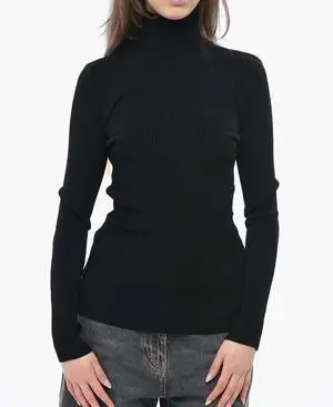 Wardrobe.NYC High-neck Long-sleeve Top