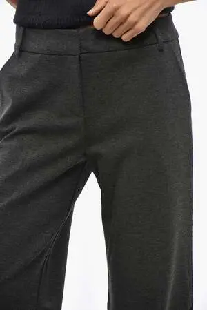 Ermanno Scervino Straight-leg Trousers With Embossed Logo