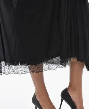 Balenciaga Flared Midi Skirt