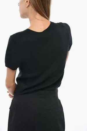 Eterne Ribbed Crewneck T-shirt