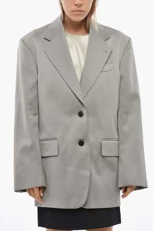 Dries Van Noten Two-button Blazer - Gray