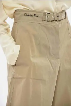 Dior Wide-leg Pants With Belt