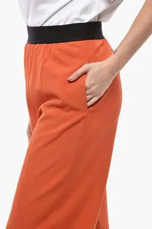 Stella McCartney Cropped Pants With Elastic Waist
