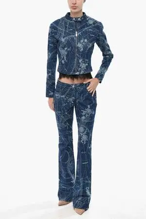 Off-White Printed Full-zip Jacket