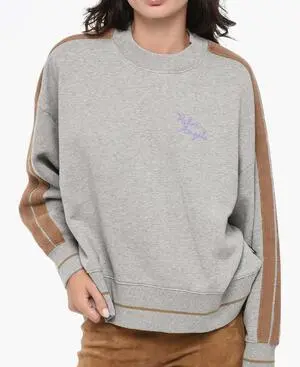 Palm Angels Embroidered Crewneck Sweatshirt