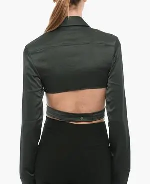 AMBUSH Cropped Wrap Shirt
