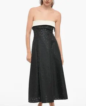 Philosophy Di Lorenzo Serafini Bandeau Midi Dress
