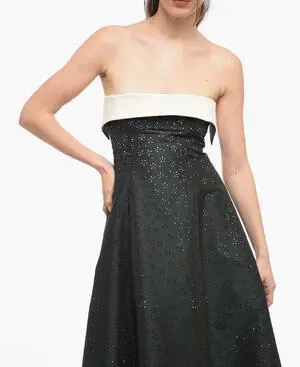 Philosophy Di Lorenzo Serafini Bandeau Midi Dress