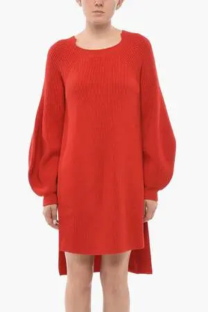 Stella McCartney Asymmetric Dress With Side Slits
