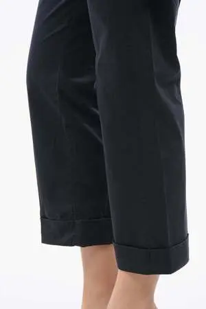 Woolrich Cuffed-hem Cropped Trousers