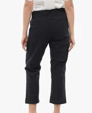 Woolrich Cuffed-hem Cropped Trousers